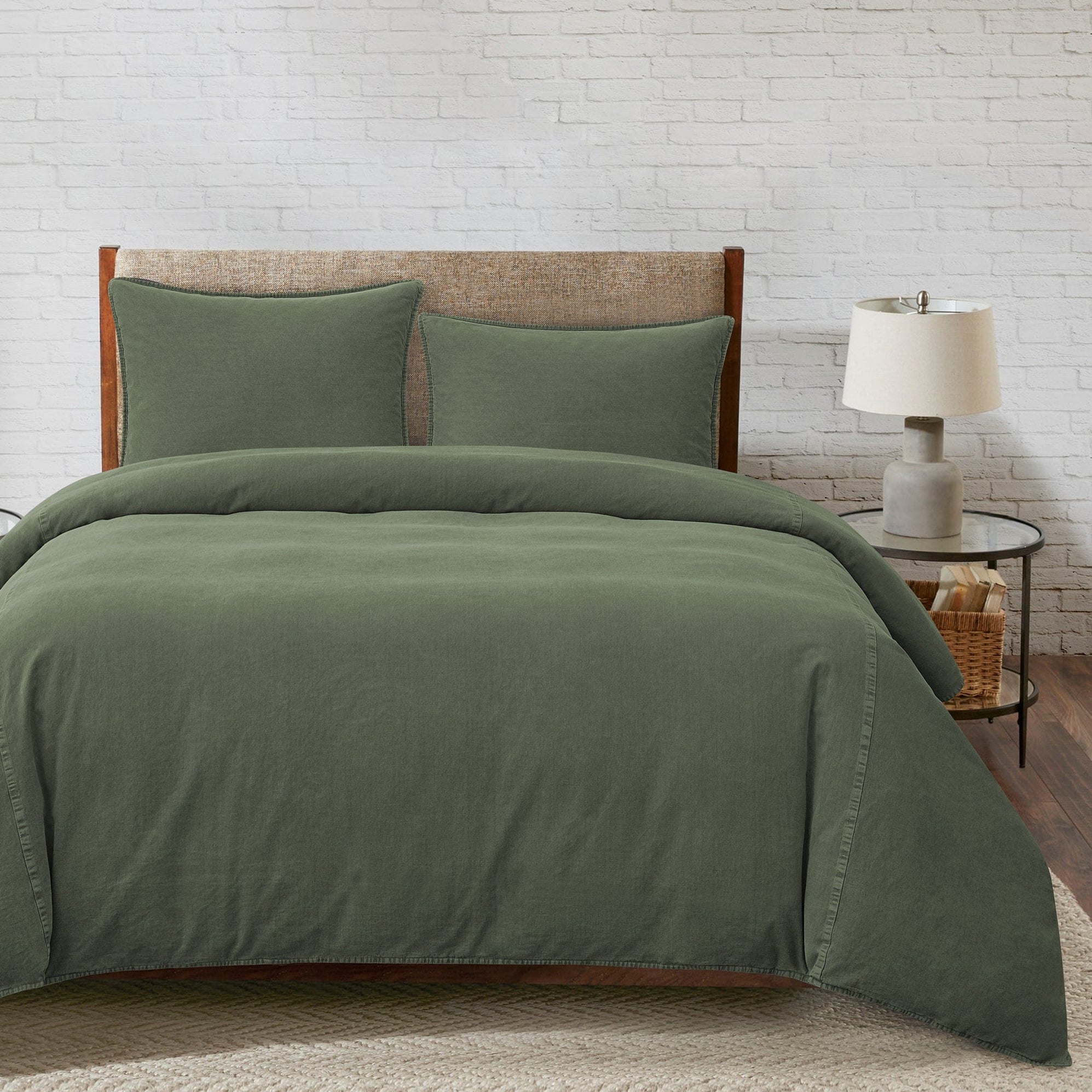 Gila Wool Blend Self Cuff Pillowcase | Paseo Road by HiEnd Accents