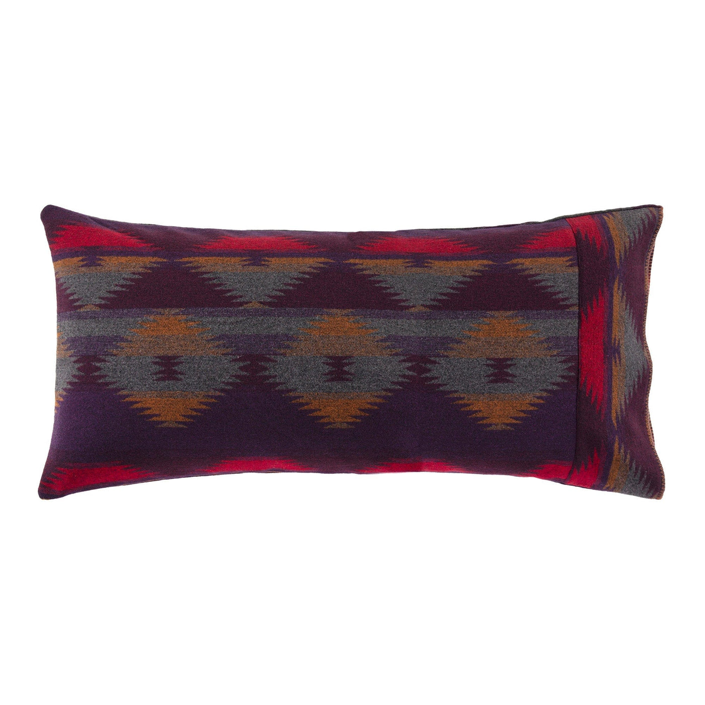 Gila Wool Blend Self Cuff Pillowcase | Paseo Road by HiEnd Accents