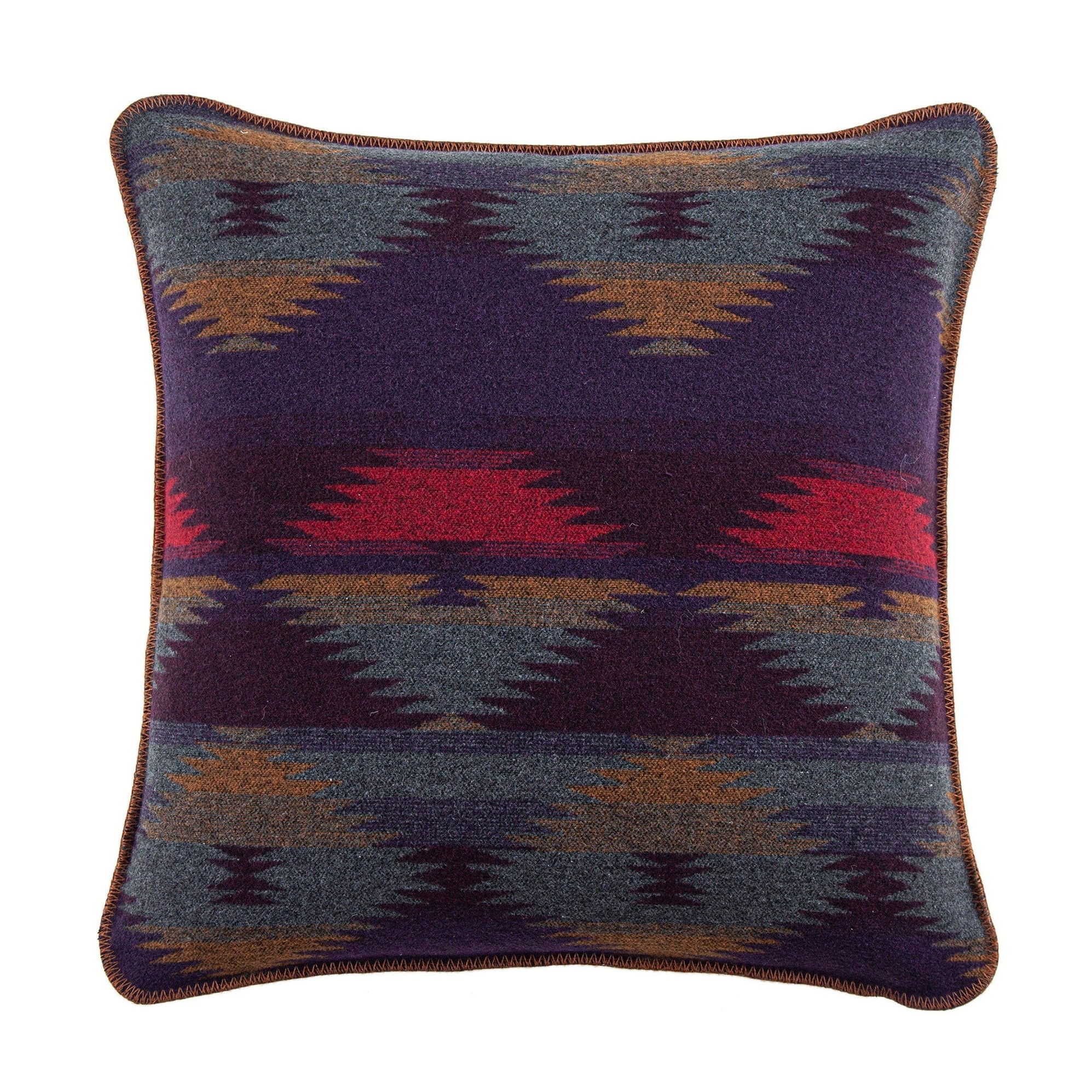 Gila Wool Blend Self Cuff Pillowcase | Paseo Road by HiEnd Accents