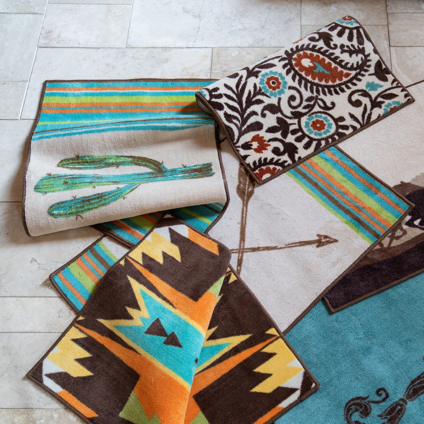 Best Southwestern Bathroom Rugs of 2022 | Paseo Road