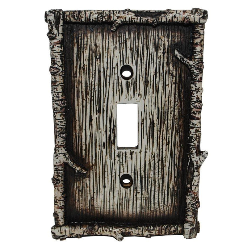 Birch Twig Single Switch Wall Plate | Paseo Road by HiEnd Accents